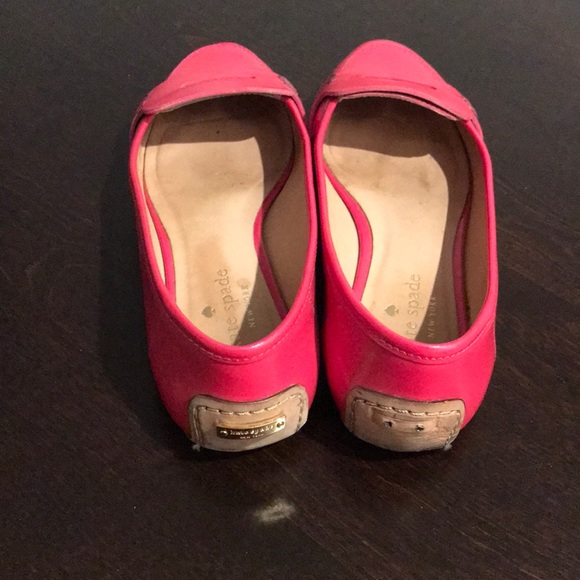 kate spade | Shoes | Kate Spate Neon Pink Flats | Poshmark